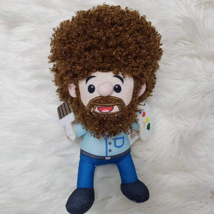 Unlisted Bob Ross Plush a Happy Little Plush Toy Painting Art 80s 90s ...