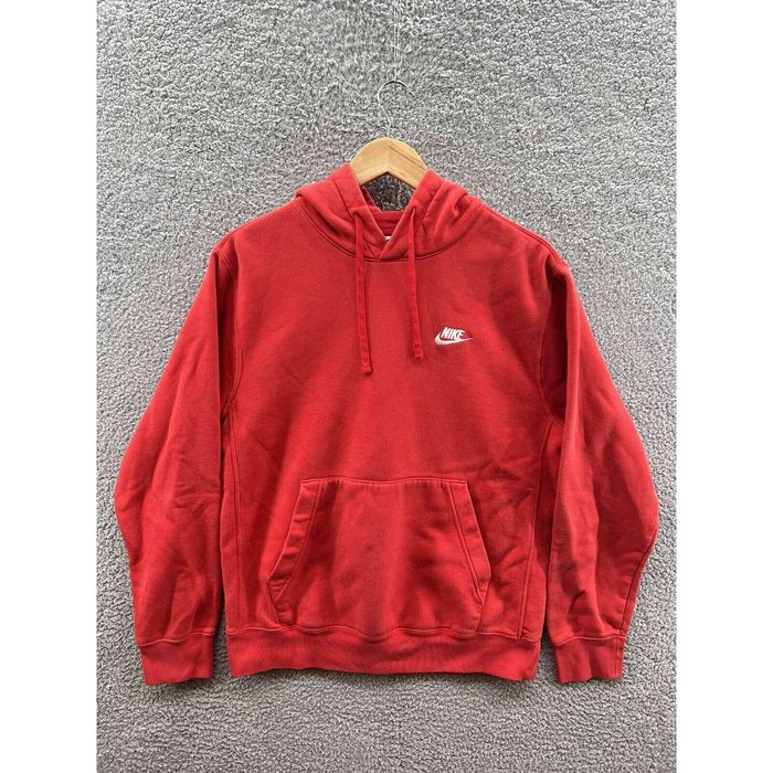Nike Nike Sportswear Club Fleece Pullover Hoodie Red S BV2654-657 | Grailed
