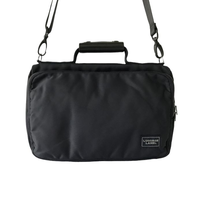 Porter Luggage Label Porter Yoshida 2 Ways Briefcase Messenger Bag ...