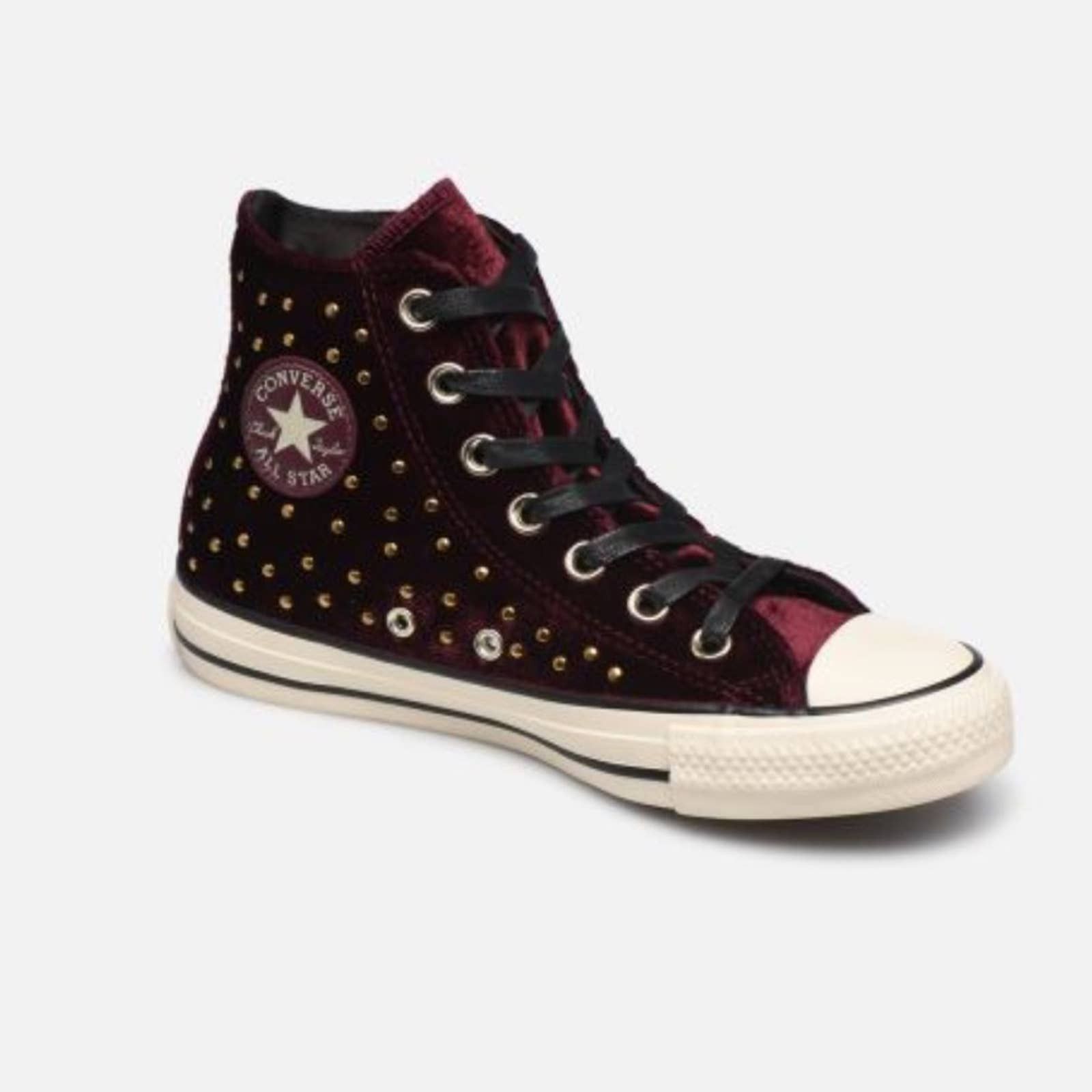 Converse Chuck Taylor All Star Velvet Studs Hi-Tops | Grailed
