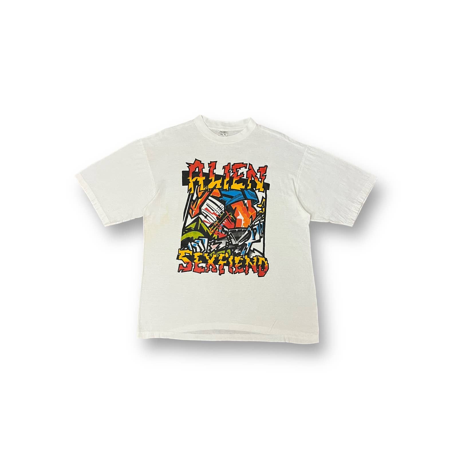Vintage 90's Alien Sex Fiend Band T-shirt | Grailed