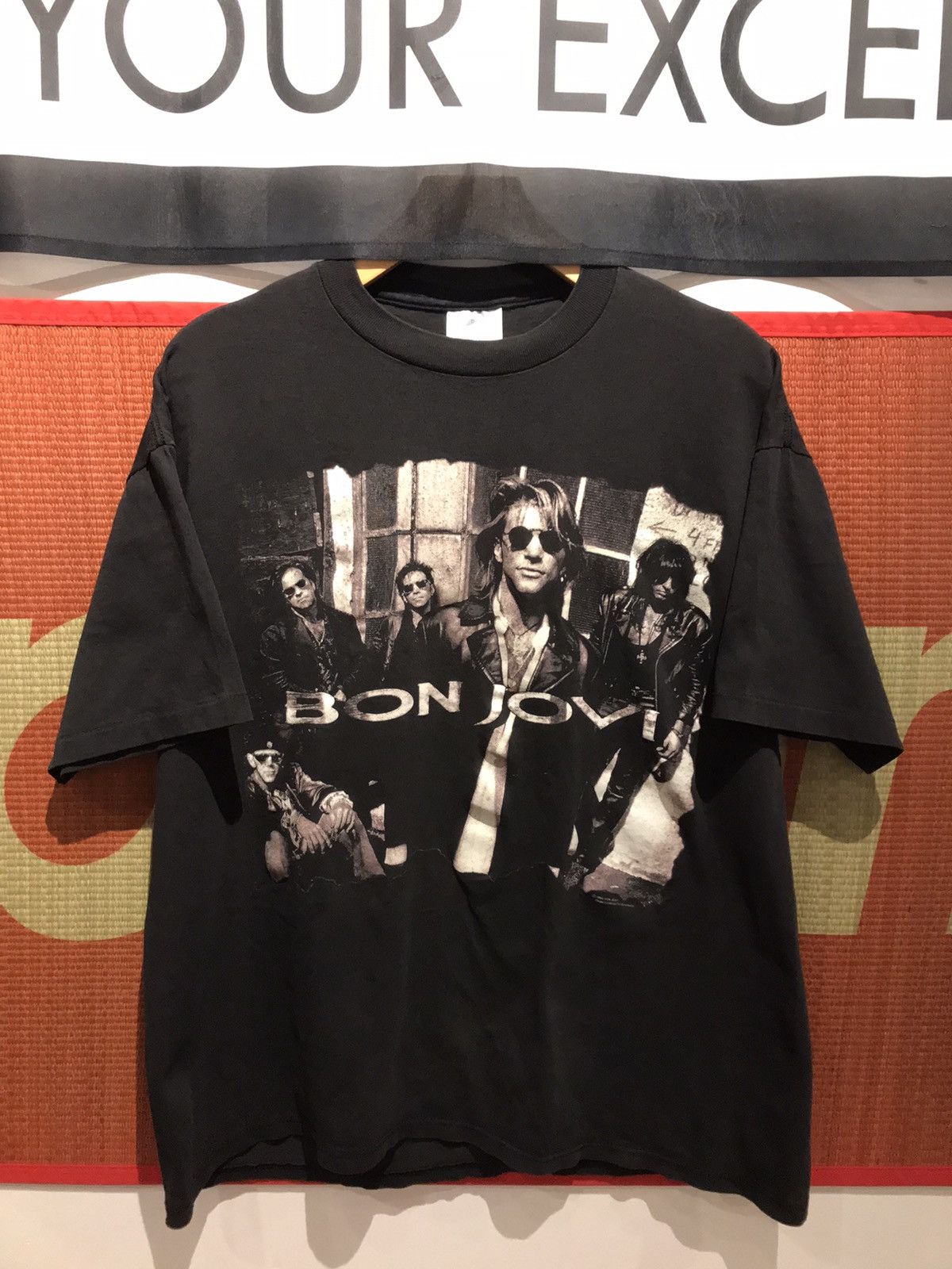 Band Tees × Bon Jovi × Vintage 1992 vintage single stitch Bon Jovi New ...