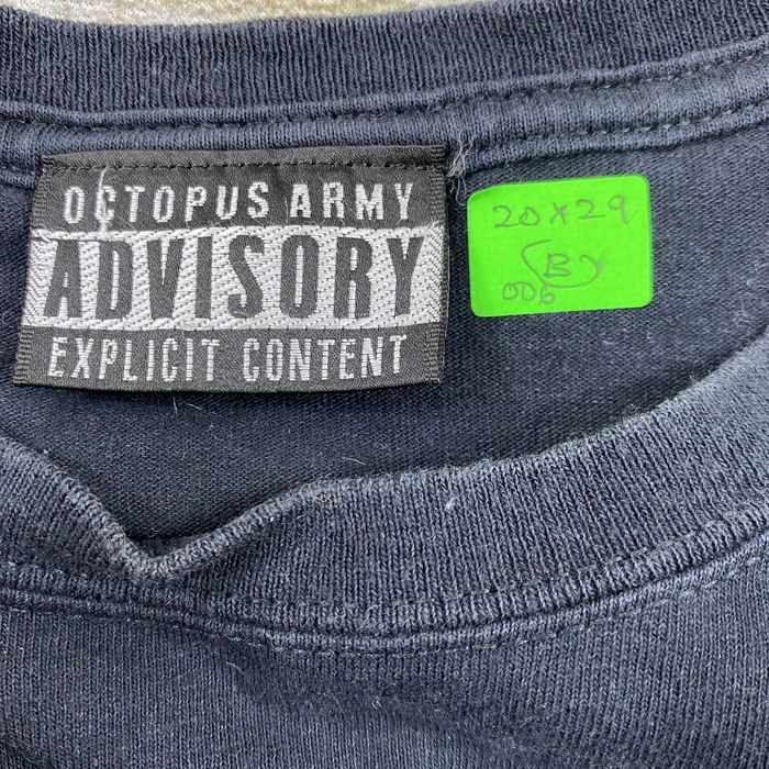 Vintage Vintage Octopus Army Advisory Seven Gang T Shirt -B006 | Grailed
