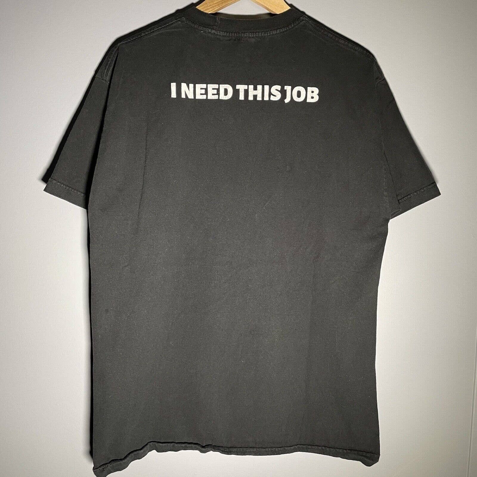 Wwe WWE Heath Slater I Got Kids I Need This Job Black T-Shirt | Grailed