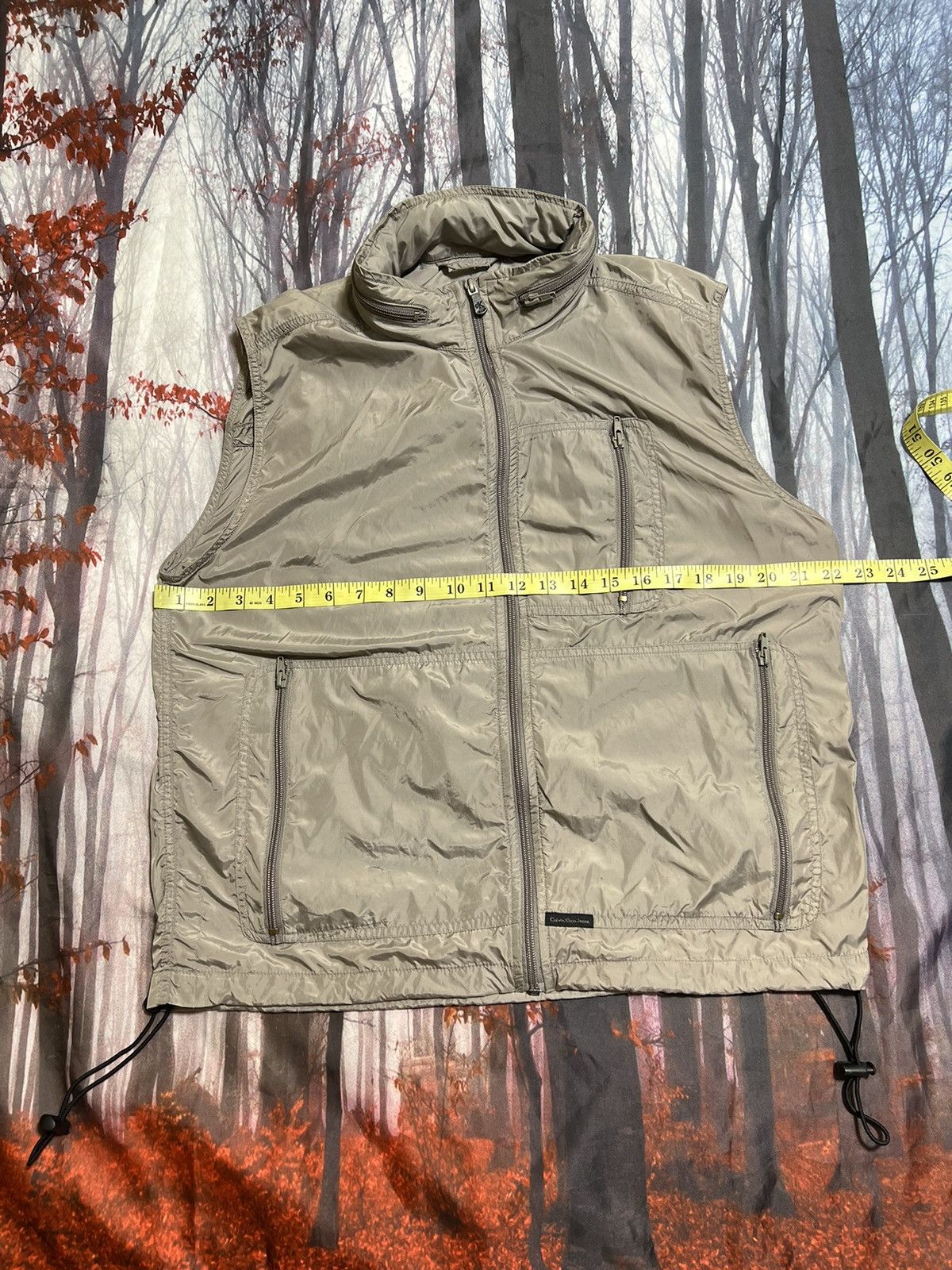 Calvin Klein × Streetwear × Vintage ***FINAL DROP***RARE 90s Calvin Klein technical nylon vest M ...