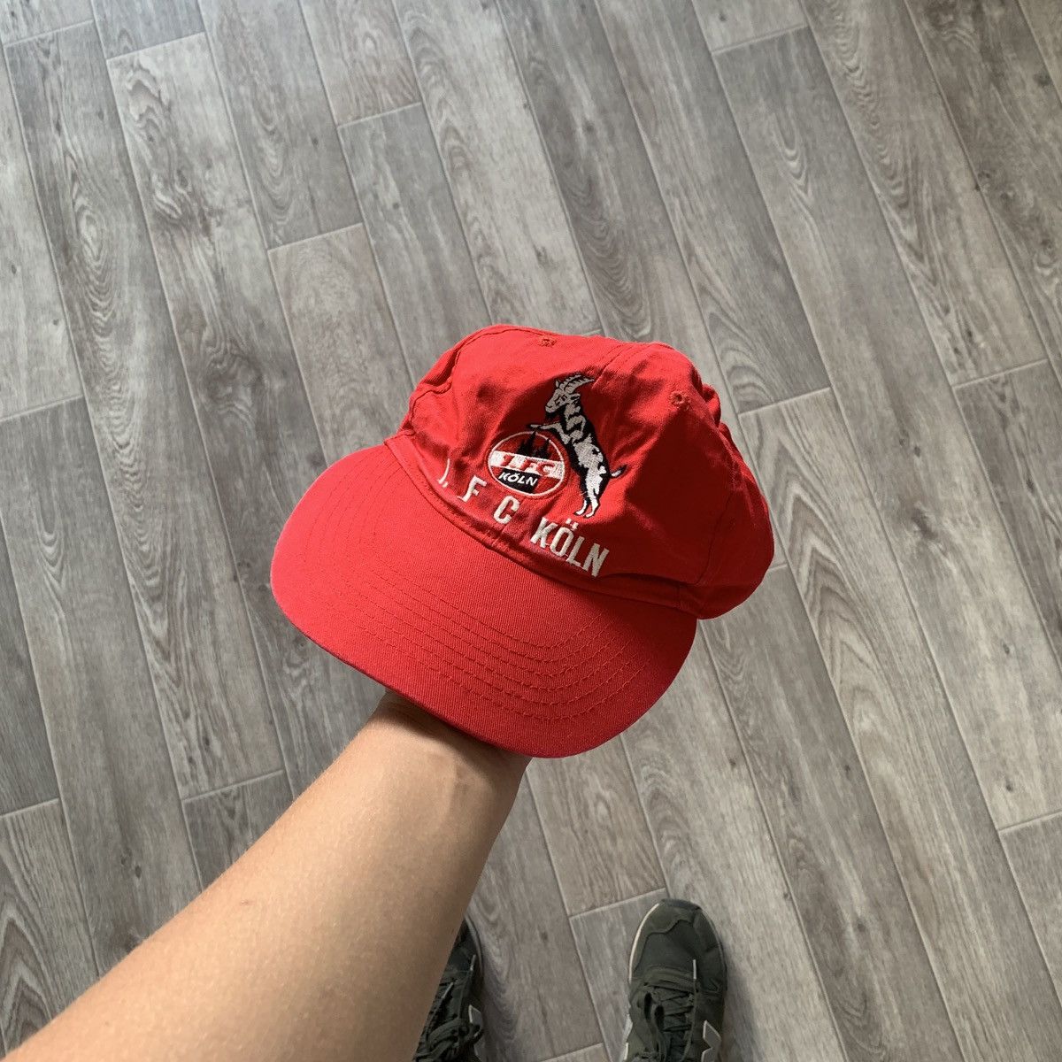 Vintage ⚽️Soccer FC Koln Germany Vintage Nylon Football Cap Hat | Grailed