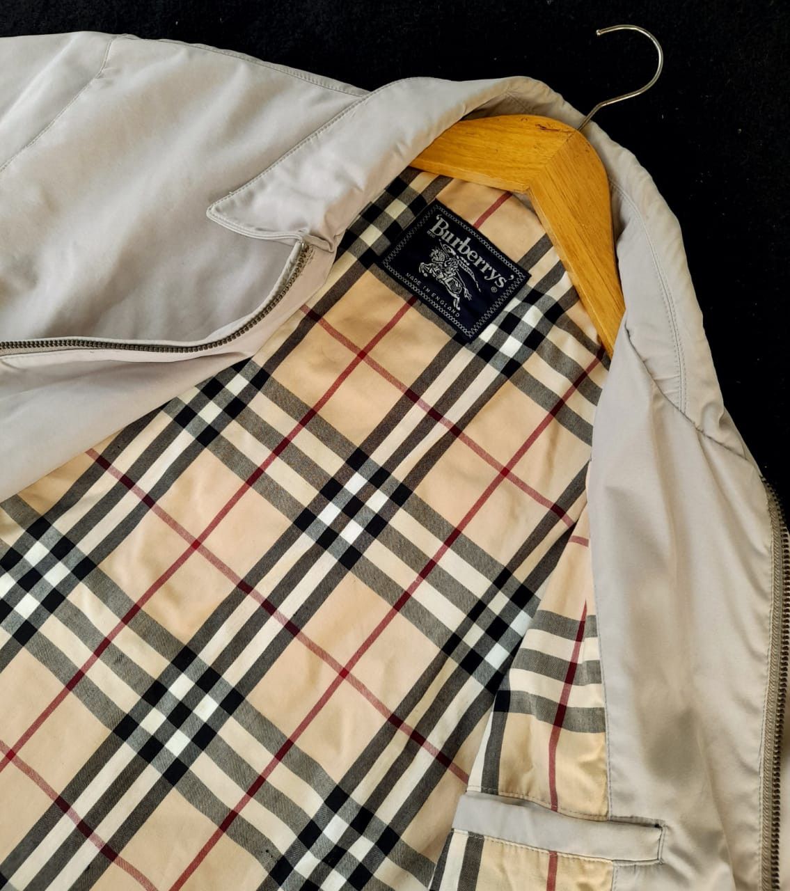 Burberry × Vintage 💥Nova check💥Vintage Burberry Harrington Jacket | Grailed