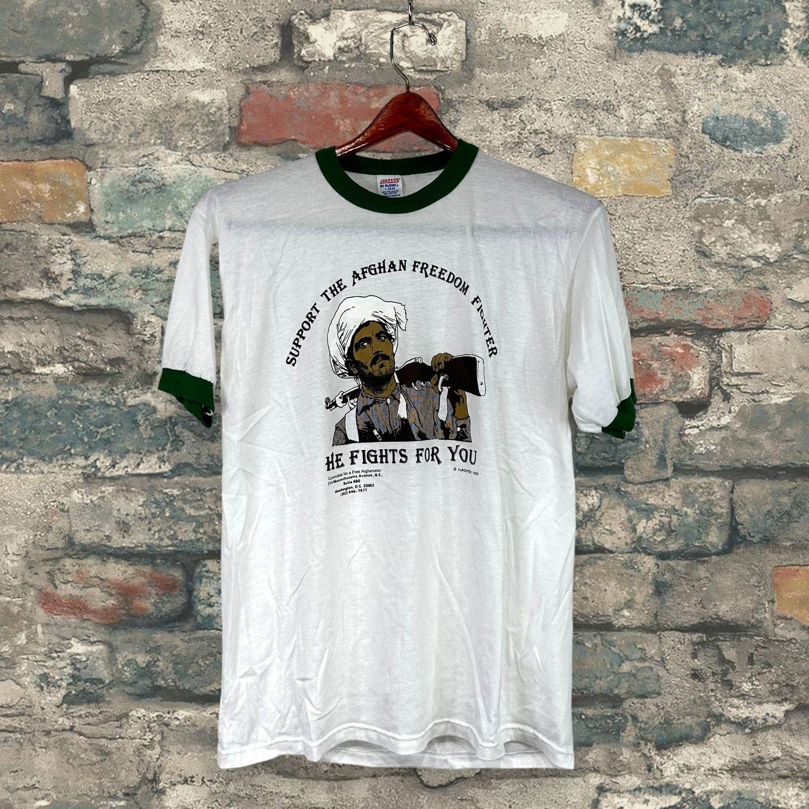 Jerzees × Streetwear × Vintage Vintage Support the Afghan Freedom ...