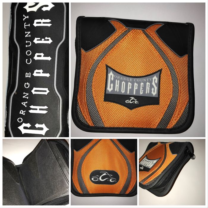 Vintage 90s Vintage Orange County Choppers Biker CD Case Motorcycle ...