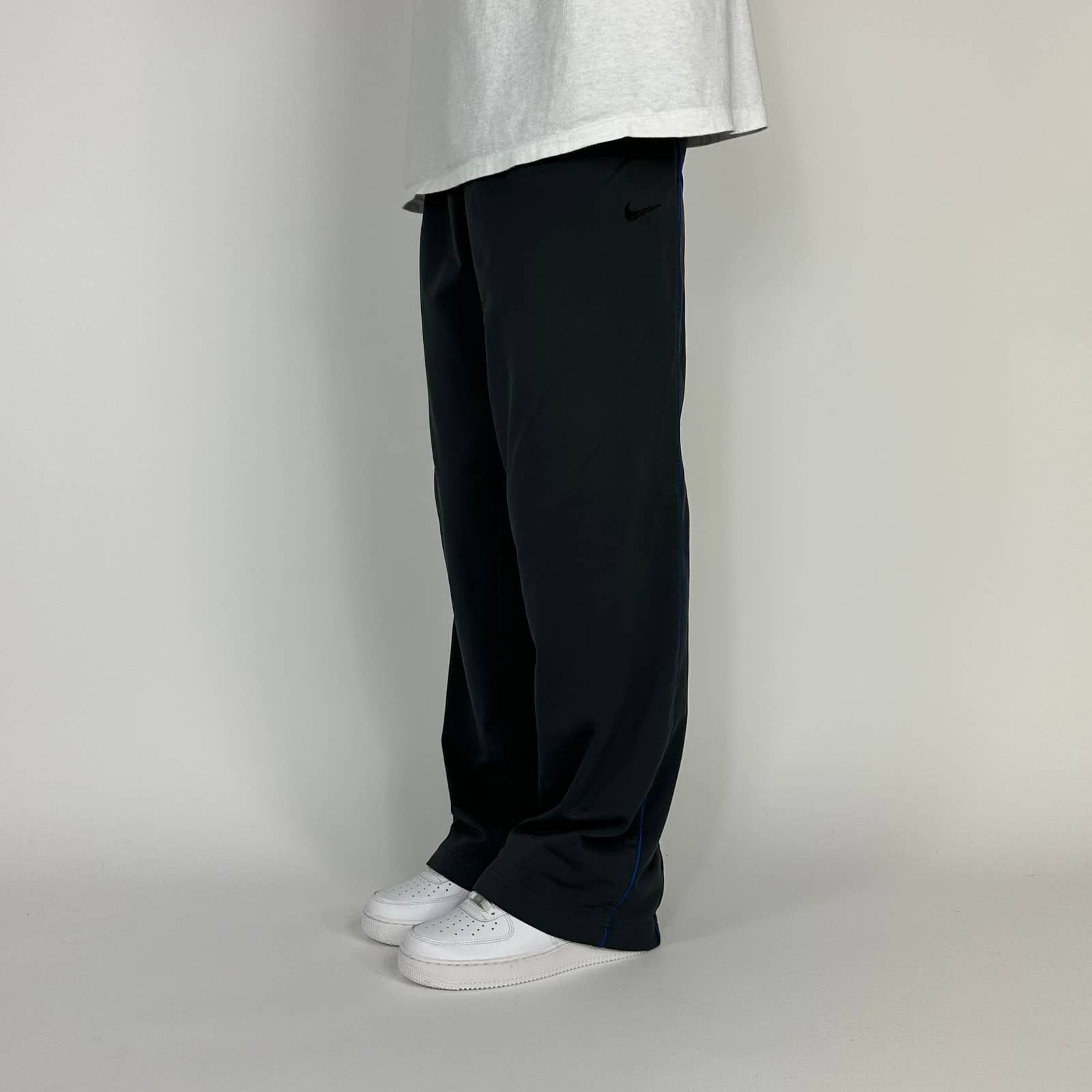 Nike Super Sick Vintage Baggy Nike Streetwear Gray Sweatpants | Grailed
