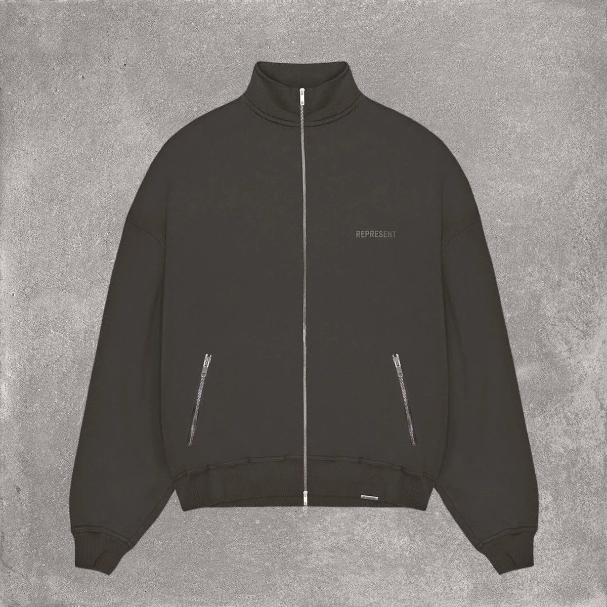 Represent Clo. Represent Blank Track Jacket Small Dusk Grey Jacket New ...