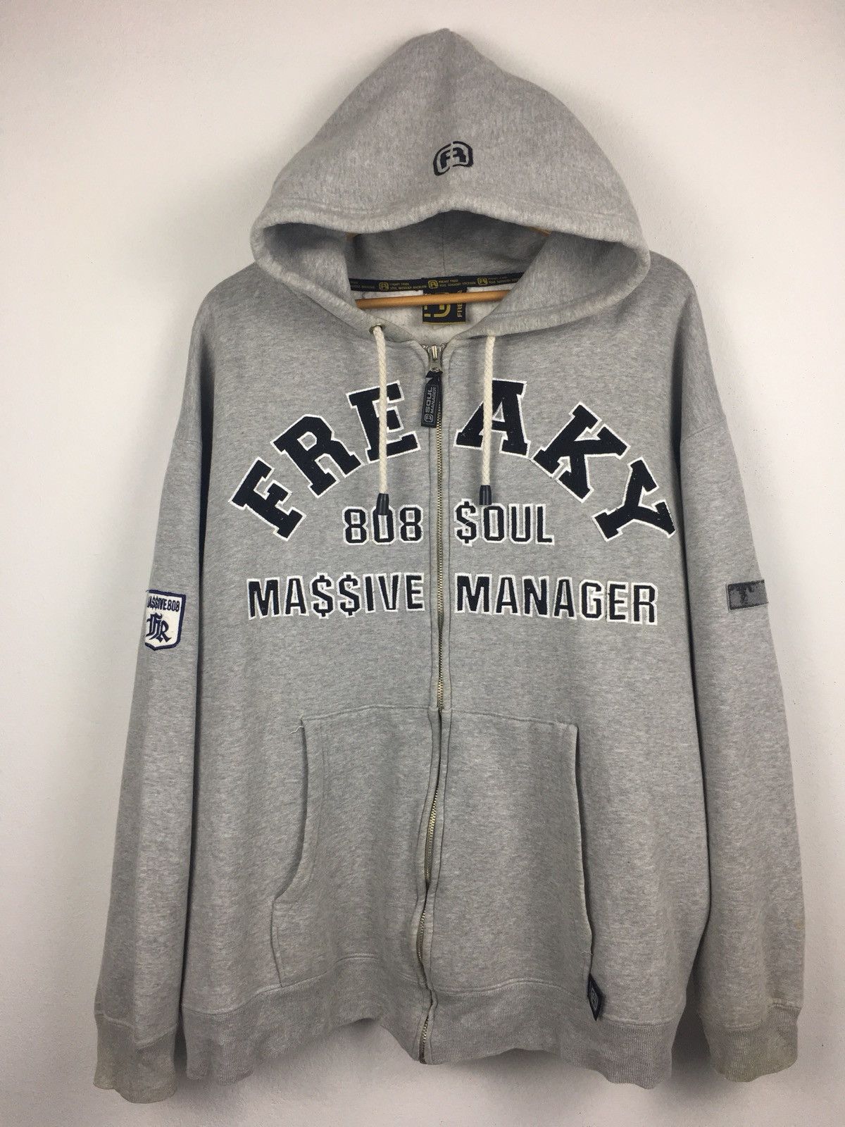 Streetwear Freaky Soul Manager Massive 808 Hoodies | Grailed
