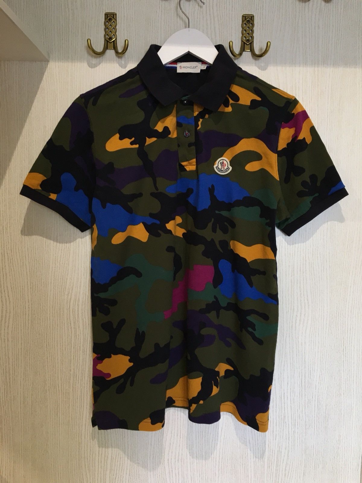 Moncler Moncler Polo Rare Shirt Camo Grailed
