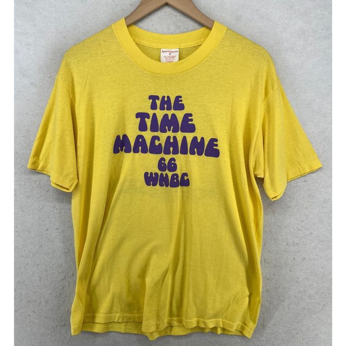 Vintage WNBC Shirt Adult XL THE TIME MACHINE BIG JAY SORENSEN 660 Imus ...