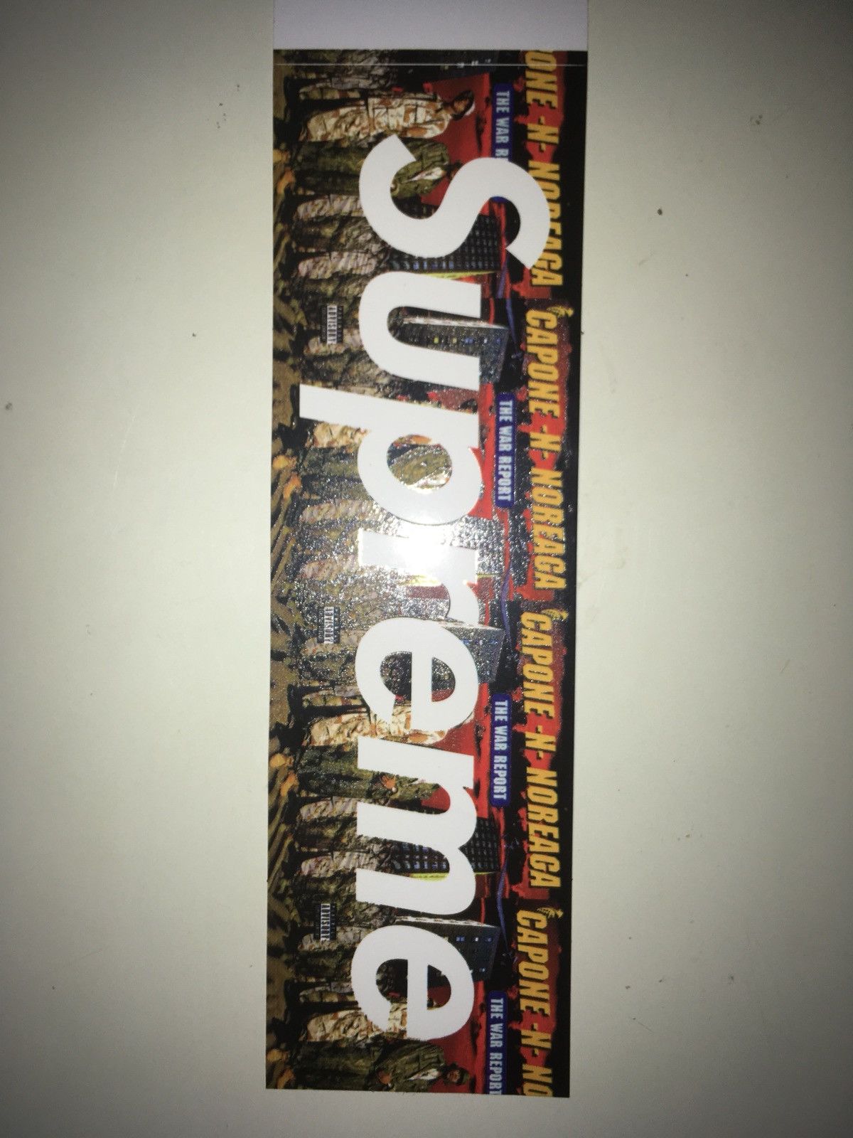 Supreme CNN Box Logo Sticker | Grailed