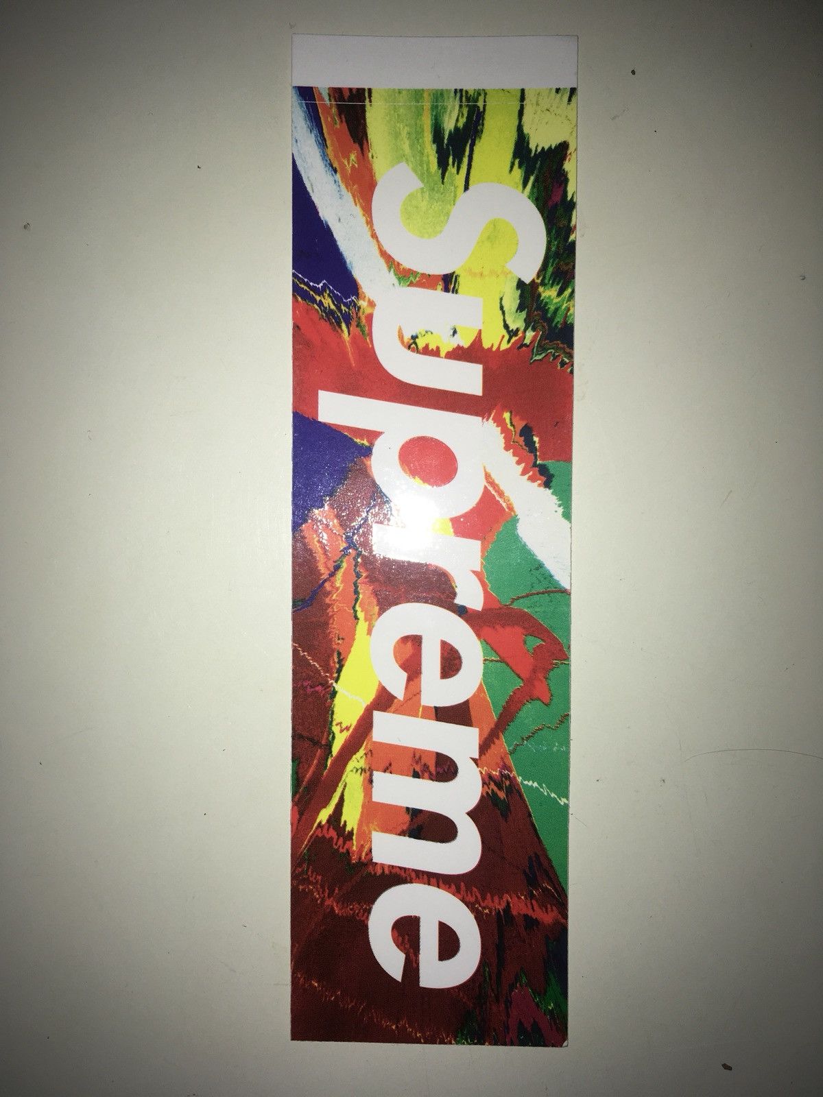 Supreme Damian Hirst Box Logo Sticker | Grailed