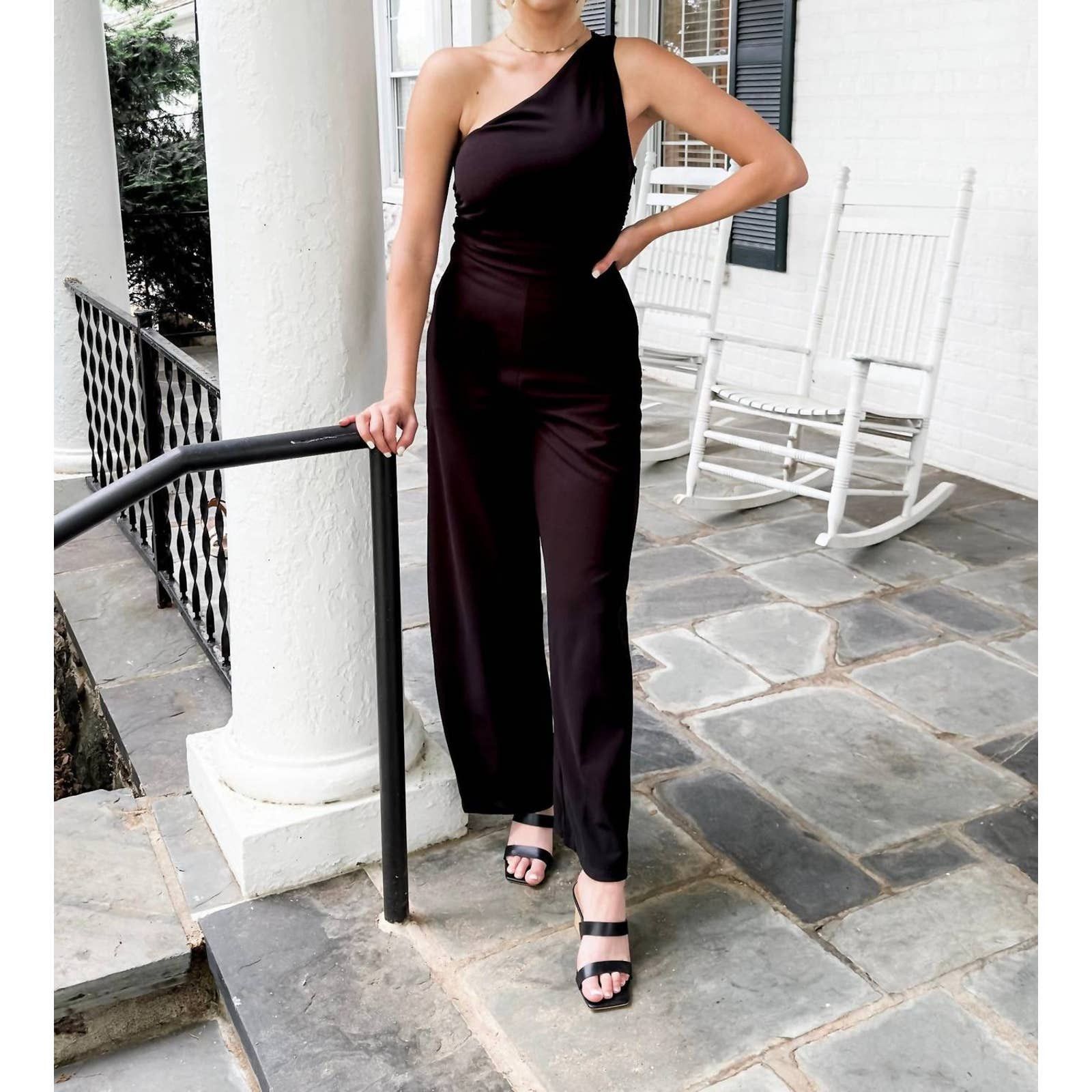 Shein SHE + SKY Planet Jumpsuit In Black | Grailed