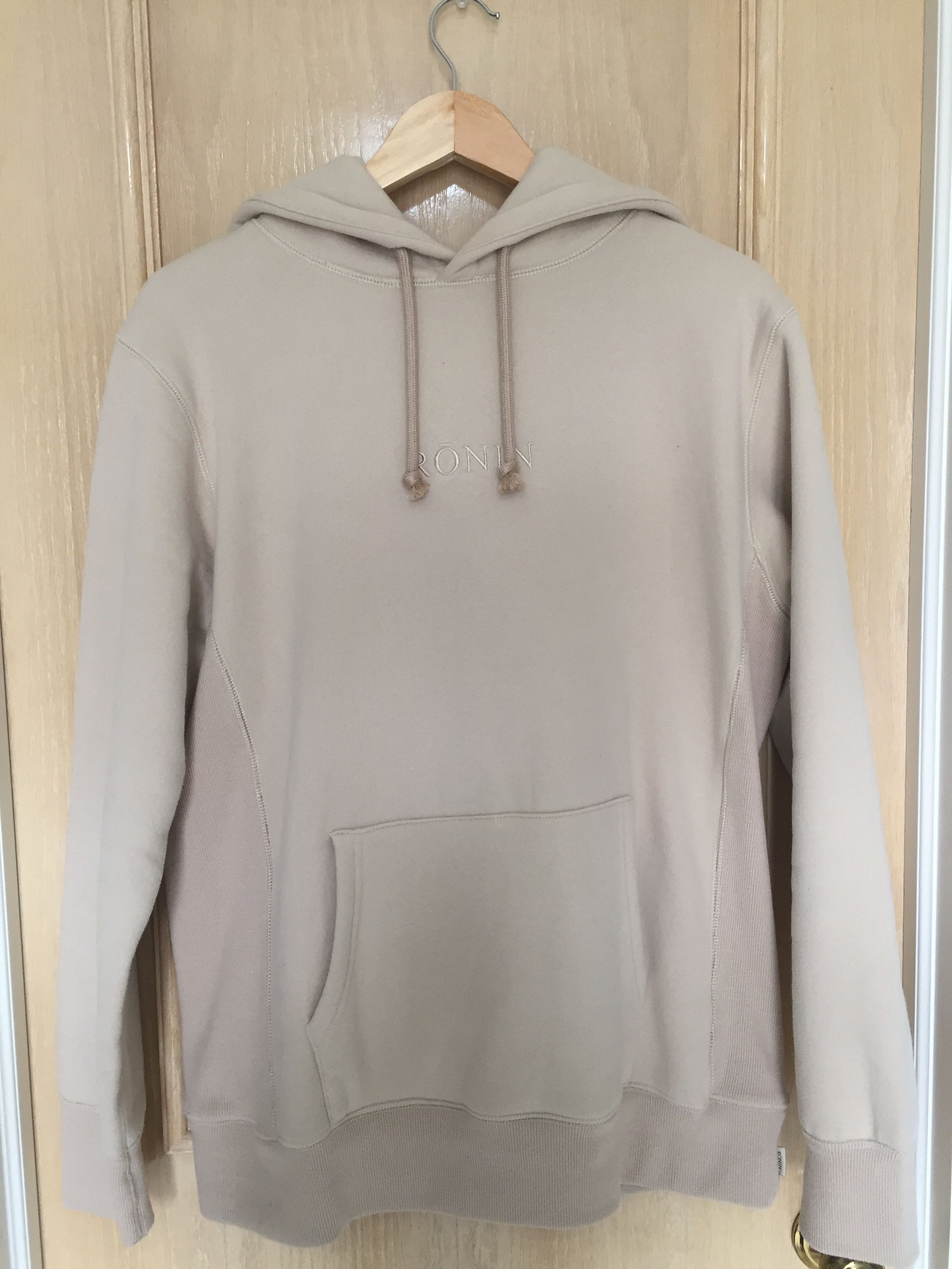 Ronin Division Ronin Division Tonal Cut & Sew Hoodie in Sand | Grailed