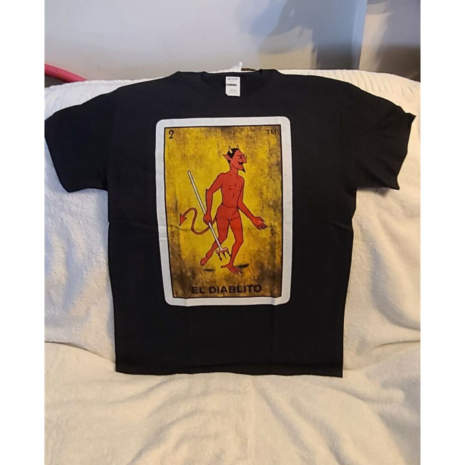 Vintage EL DIABLITO DEVIL MEXICO MEXICAN LOTERIA LOTTERY NUMBER 2 ...