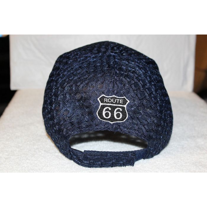 Vintage ROUTE 66 HIGHWAY FREEWAY BASEBALL CAP ( DARK BLUE ) | Grailed