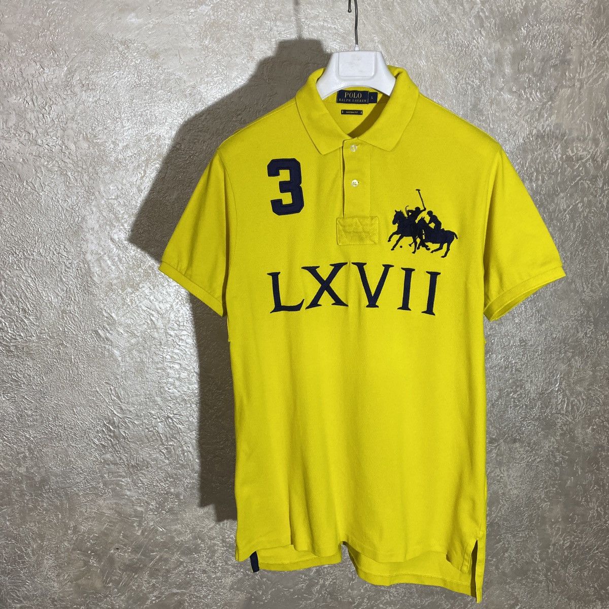 Luxury × Polo Ralph Lauren × Vintage PRL Number 3 LXVII Big pony ...