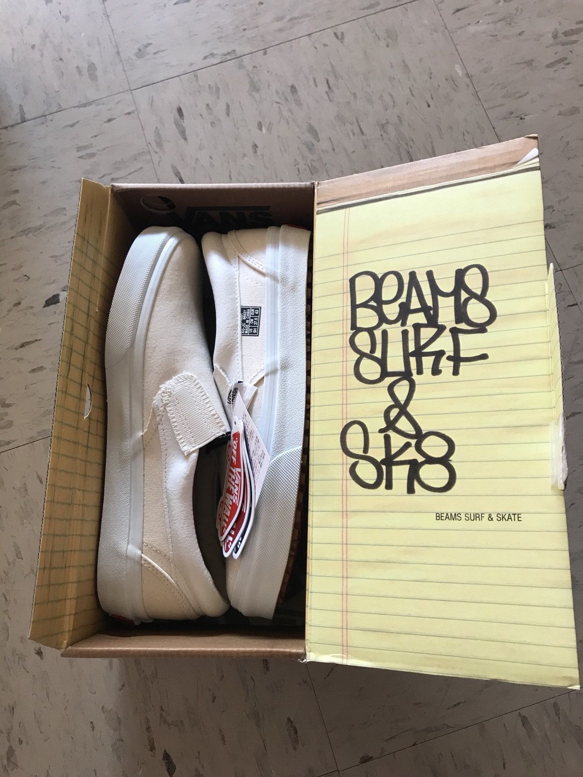 Beams Plus × Vans Reverse Checkerboard Vans | Grailed