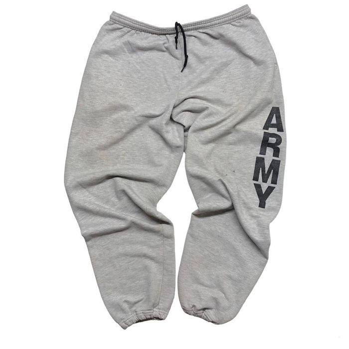 Vintage ARMY vintage y2k US Military gray sweatpants Large | Grailed