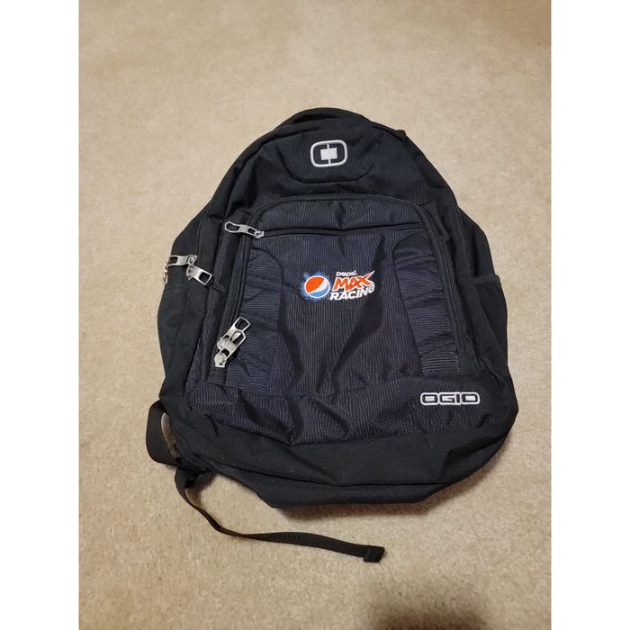 Vintage OGIO Air Flow System Laptop Backpack Pepsi Max Racing Logo ...