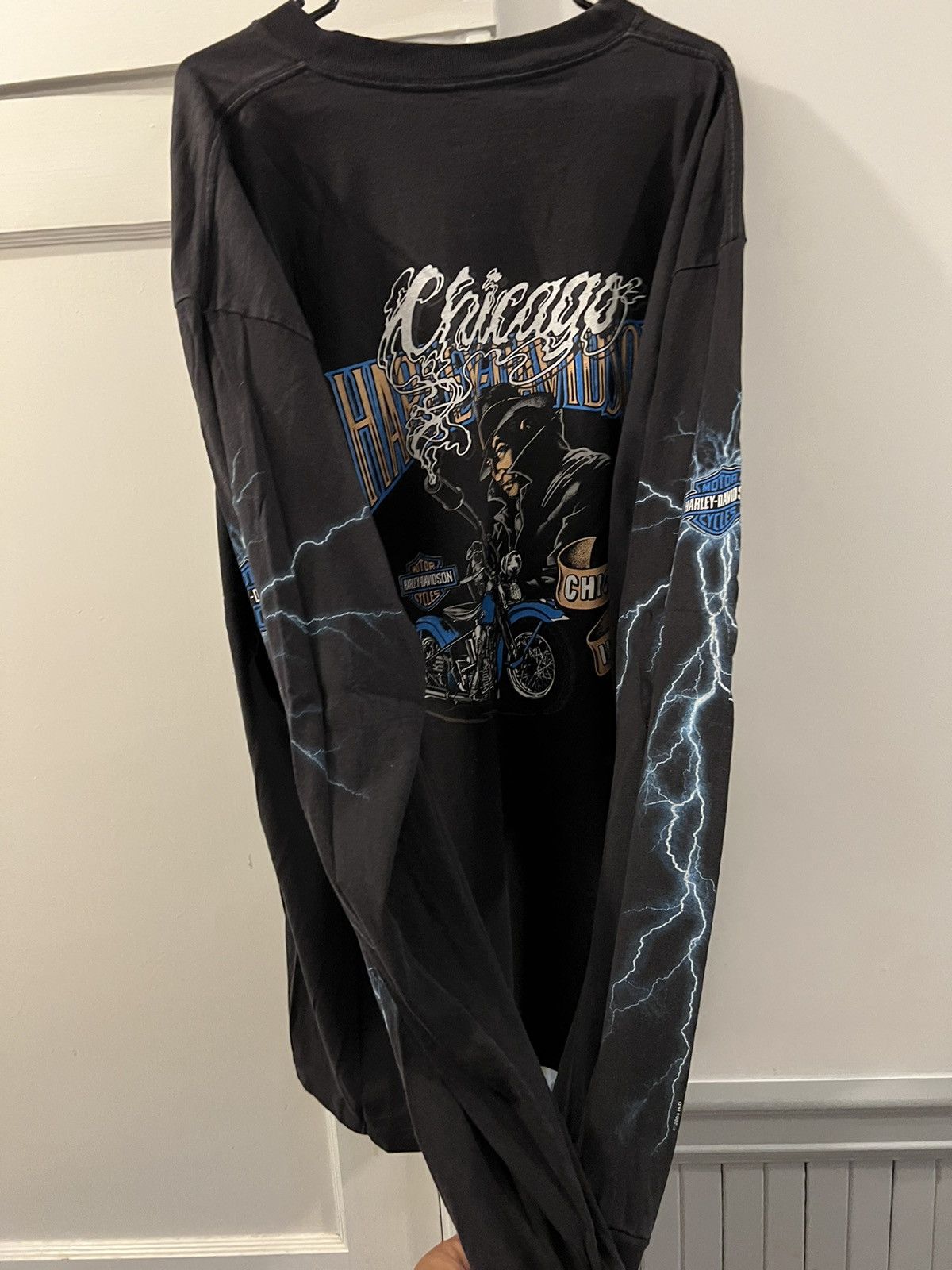 Harley Davidson Harley Davidson chicago gangster lightning tee 3XL ...
