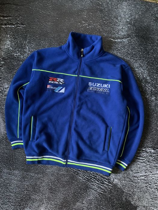 Vintage Suzuki Vintage Racing Fleece Jacket | Grailed