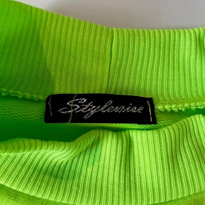 Streetwear Neon green stylewise eye graphic edm rave sweater | Grailed