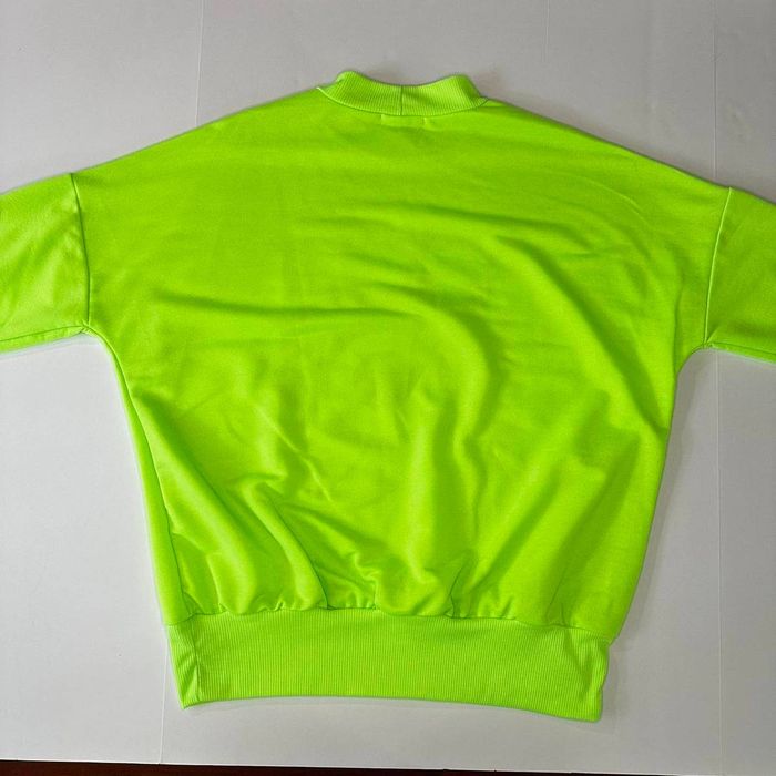 Streetwear Neon green stylewise eye graphic edm rave sweater | Grailed