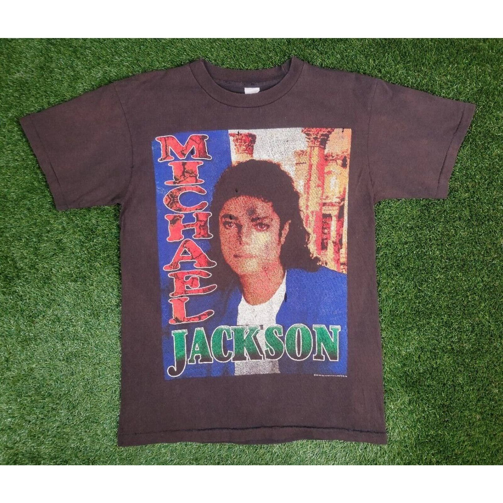 Michael Jackson Vintage Michael Jackson Rap Tour T-Shirt L | Grailed