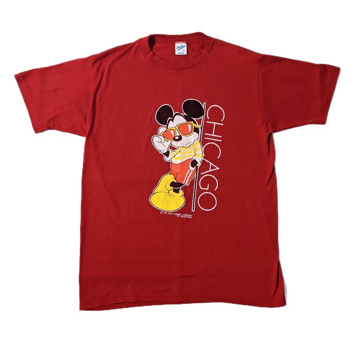 Vintage Vintage 90s Official Walt Disney Mickey Mouse Chicago Tee | Grailed