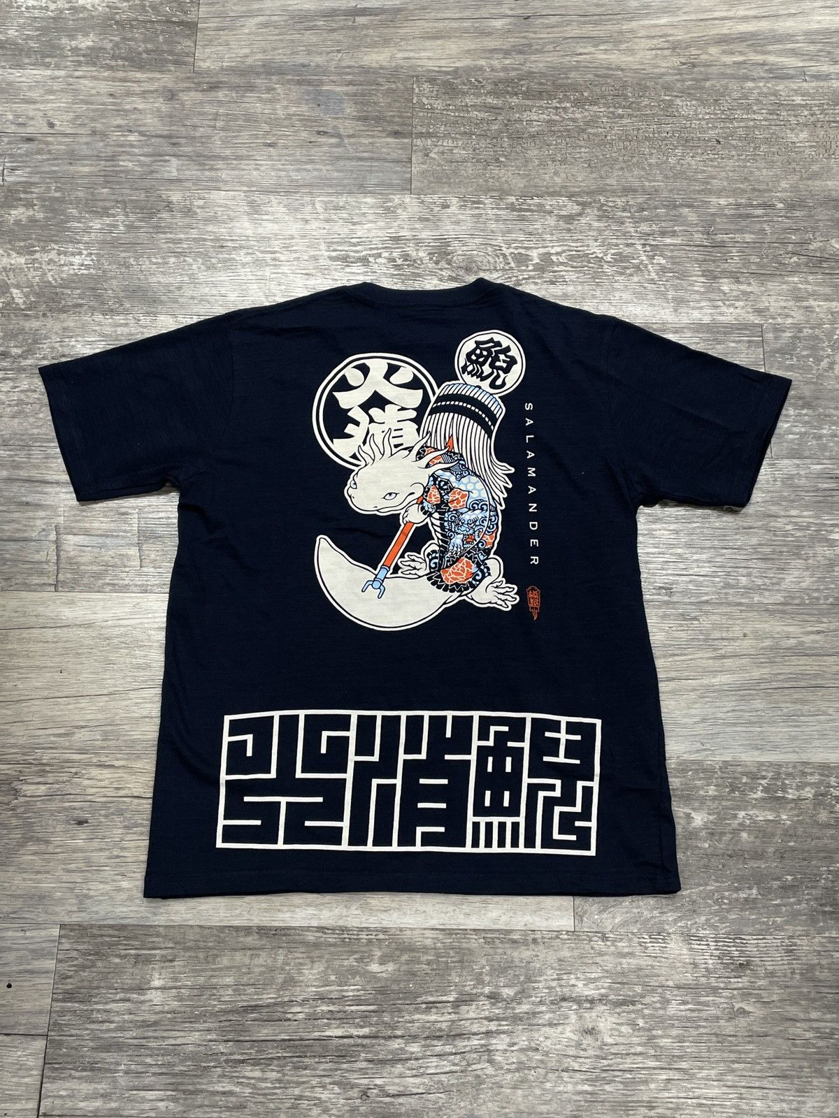Japanese Brand Hikeshi Spirit x Yukon Inoue Salamander Tee | Grailed
