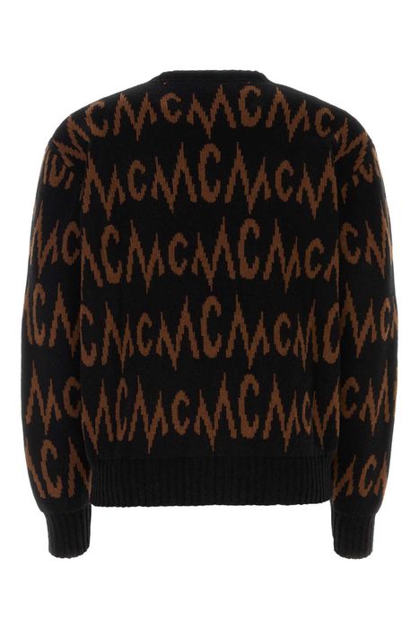 MCM Embroidered Cashmere Blend Sweater | Grailed