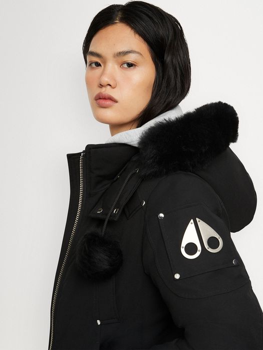 Moose Knuckles Debbie Woman Black Jackets | Grailed