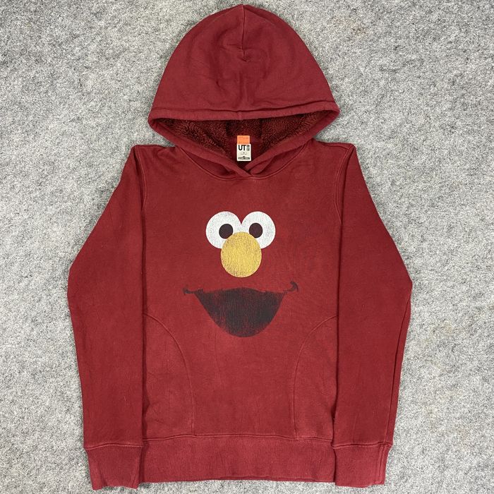 Uniqlo Sesame Street x Uniqlo Big Face Hoodie -SW044 | Grailed