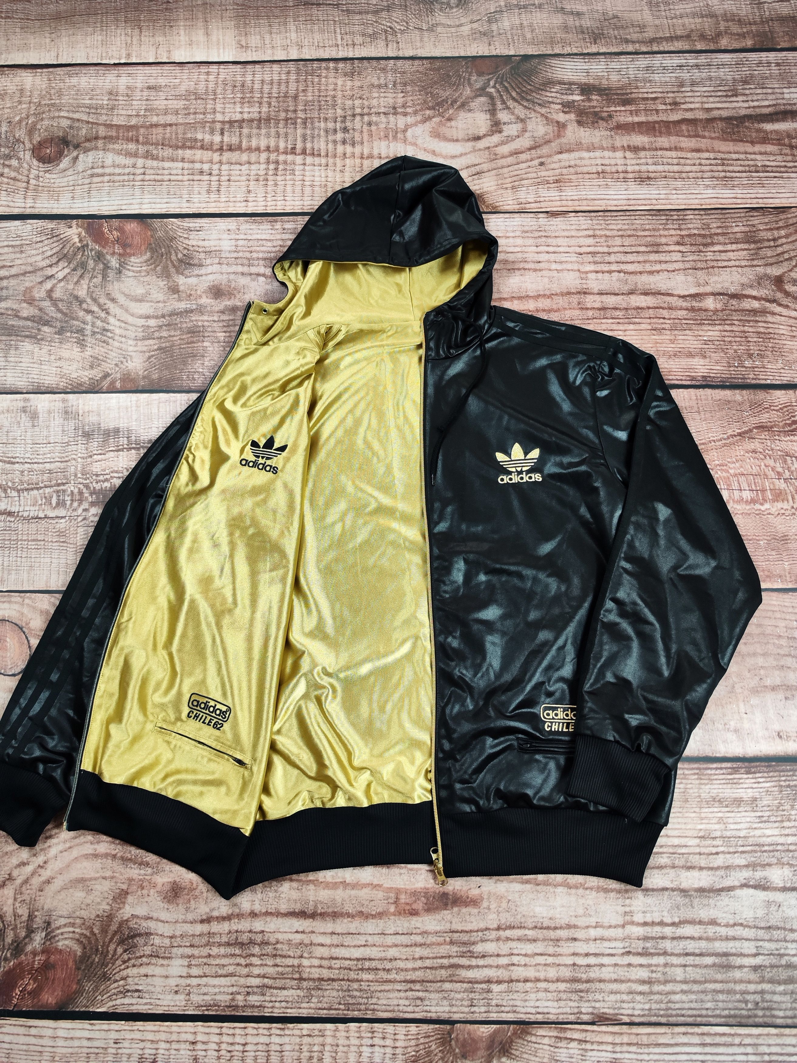 Adidas Vintage Adidas Chile double sided jacket zip hoodie 90s 00s ...