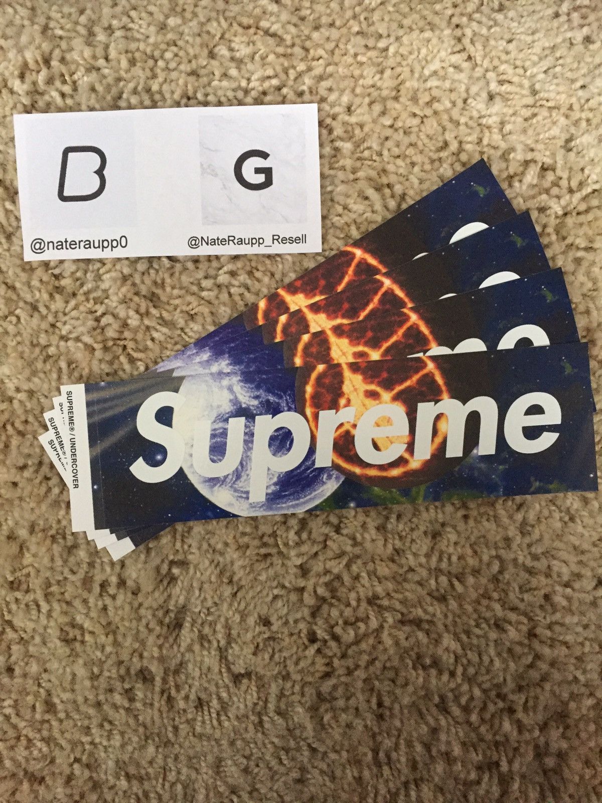 Supreme Supreme Undercover Box Logo Sticker | Grailed