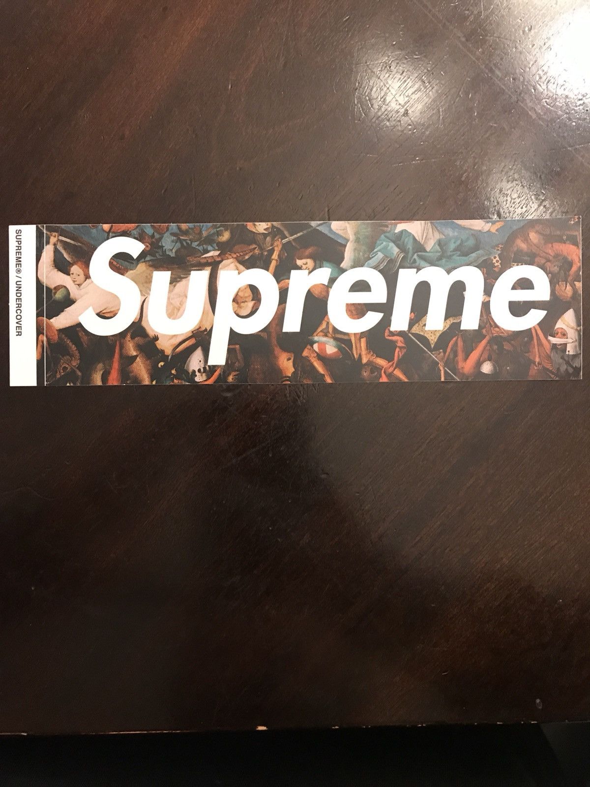Supreme Supreme Undercover Box Logo Sticker | Grailed