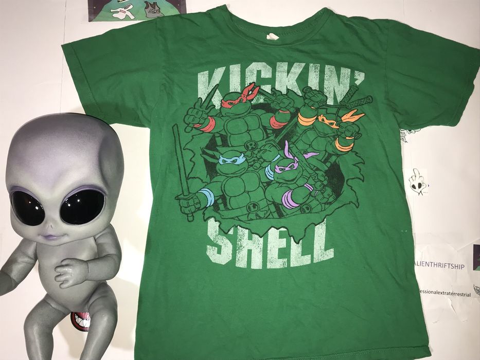Vintage 90s Vintage TMNT Graphic Tee Rare Movie Shirt Ninja Turtles ...