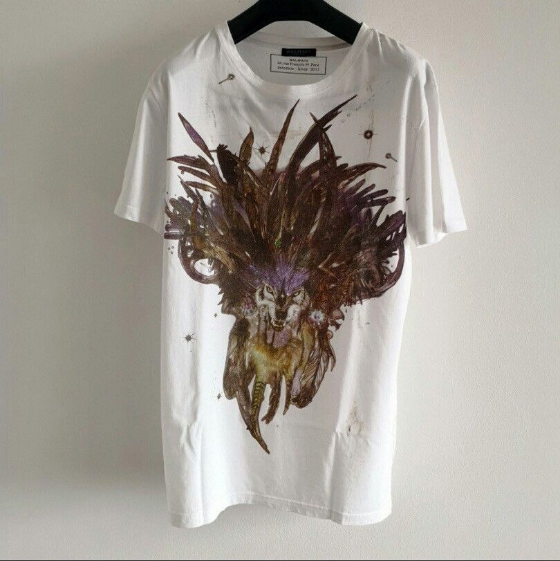 Balmain Balmain Big Wolves Logo | Grailed