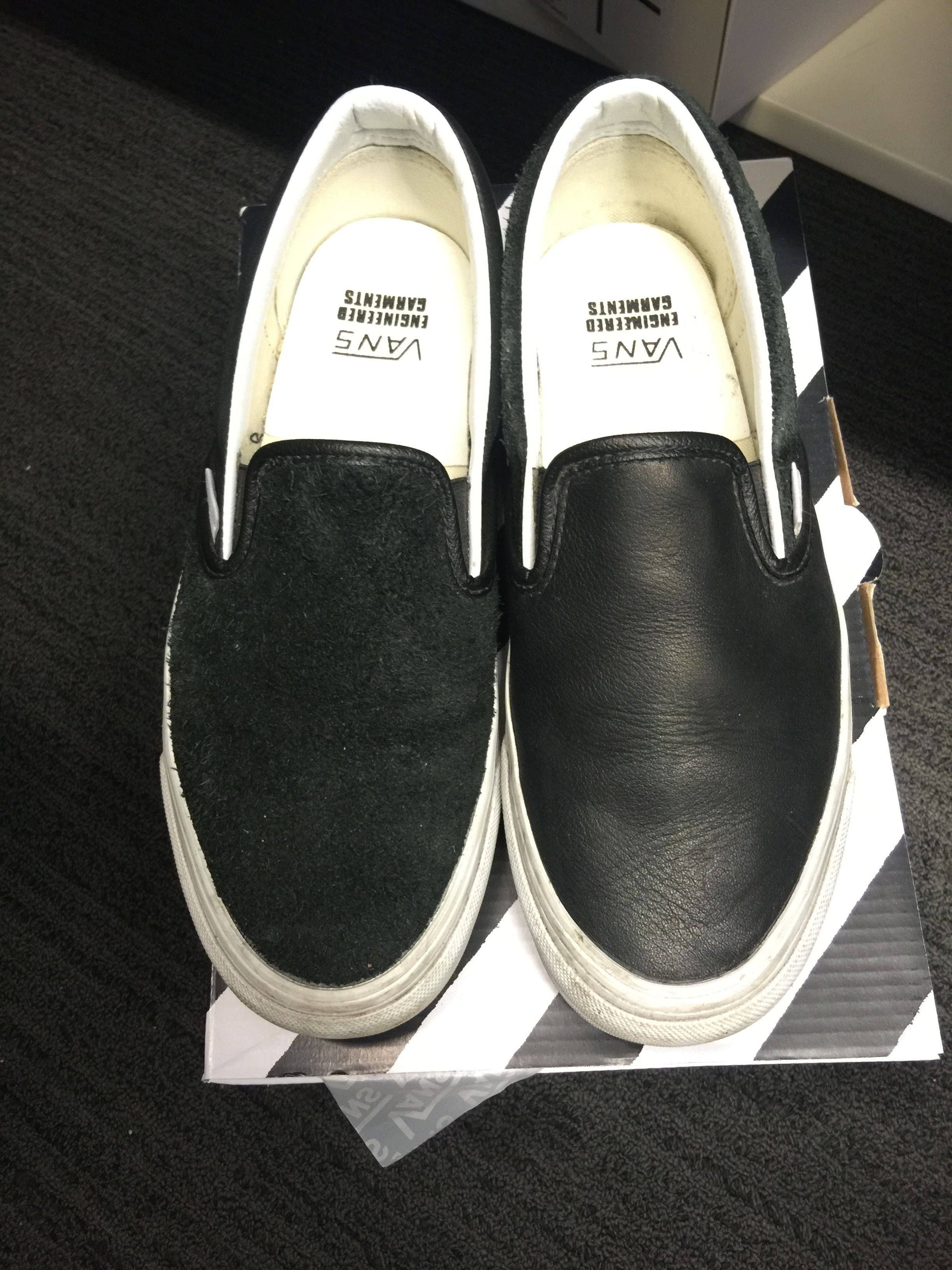 Engineered Garments × Vans engineered garment slip ons | Grailed