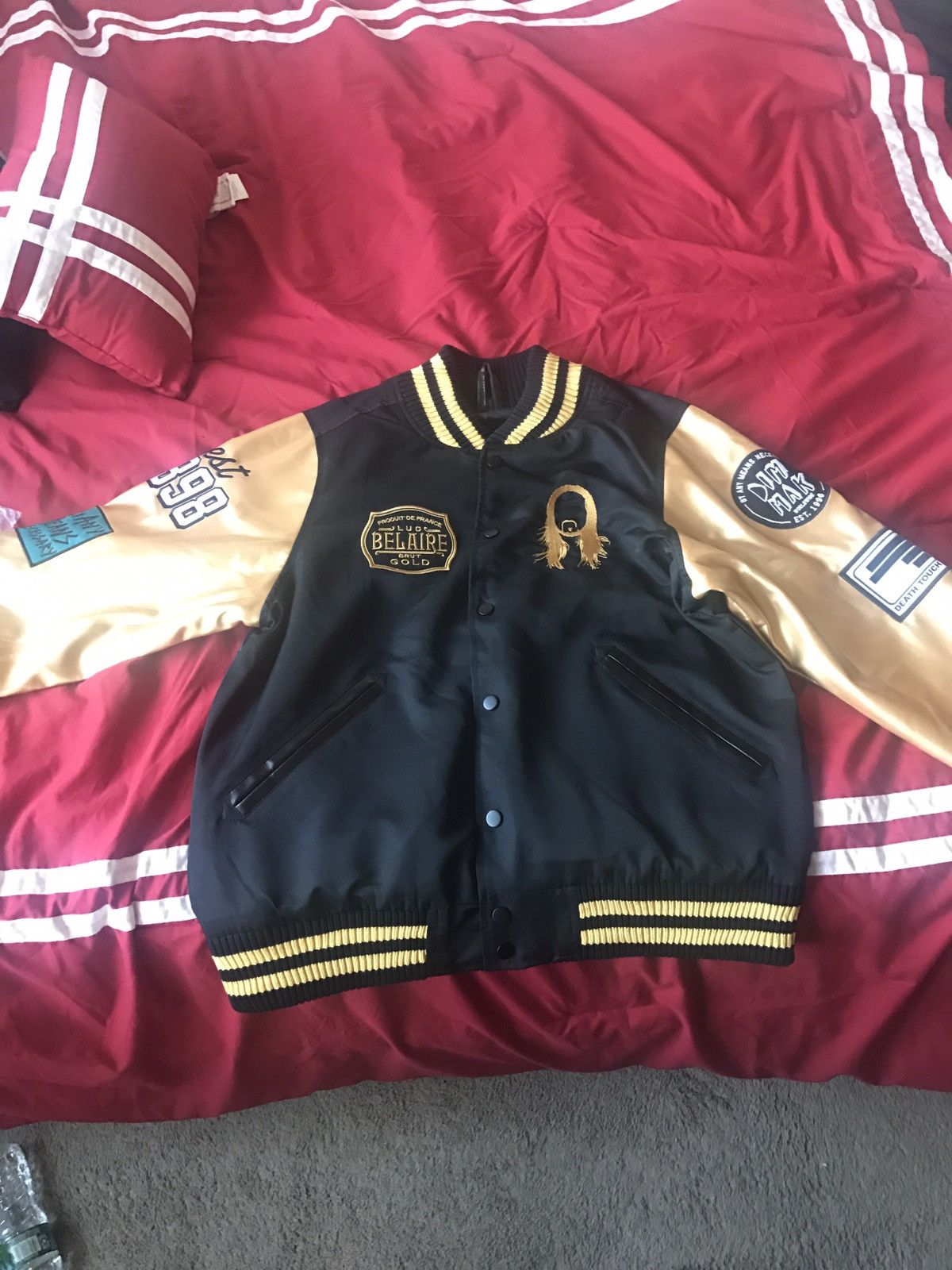 Belstaff Steve Aoki X Luc Bel Air Varsity Jacket | Grailed