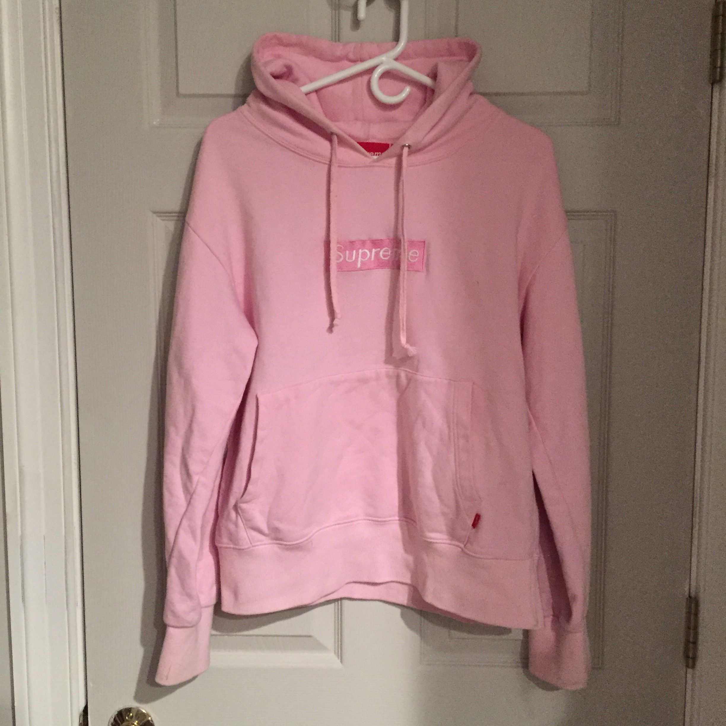 Supreme Pink on Pink box logo sample | Grailed