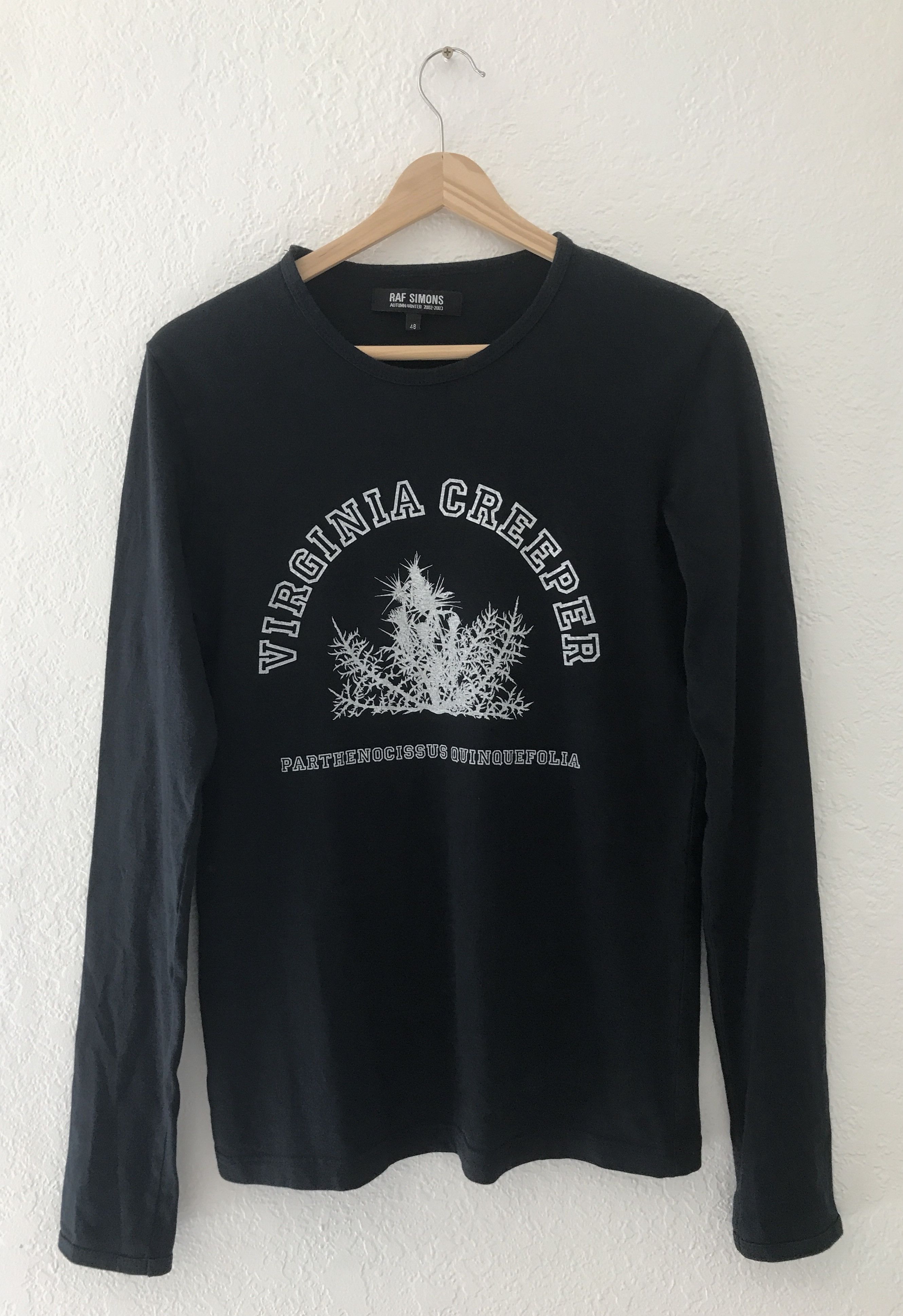 Raf Simons Rare Archive Virginia Creeper 2002-2003 AW02 VC Raf Simons ...