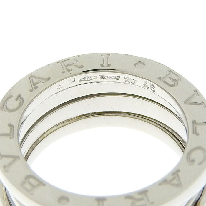 Bvlgari Bulgari BVLGARI B-ZERO1 B-ZERO One Ring 3 Band K18WG #46 No. 6 323525 White Gold | Grailed