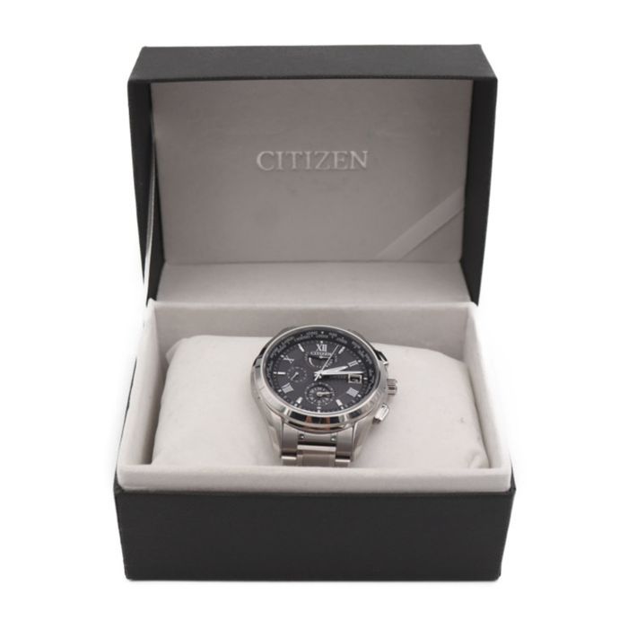 Citizen Citizen EXCEED Exceed Watch H820-T023916 Titanium Silver Black ...