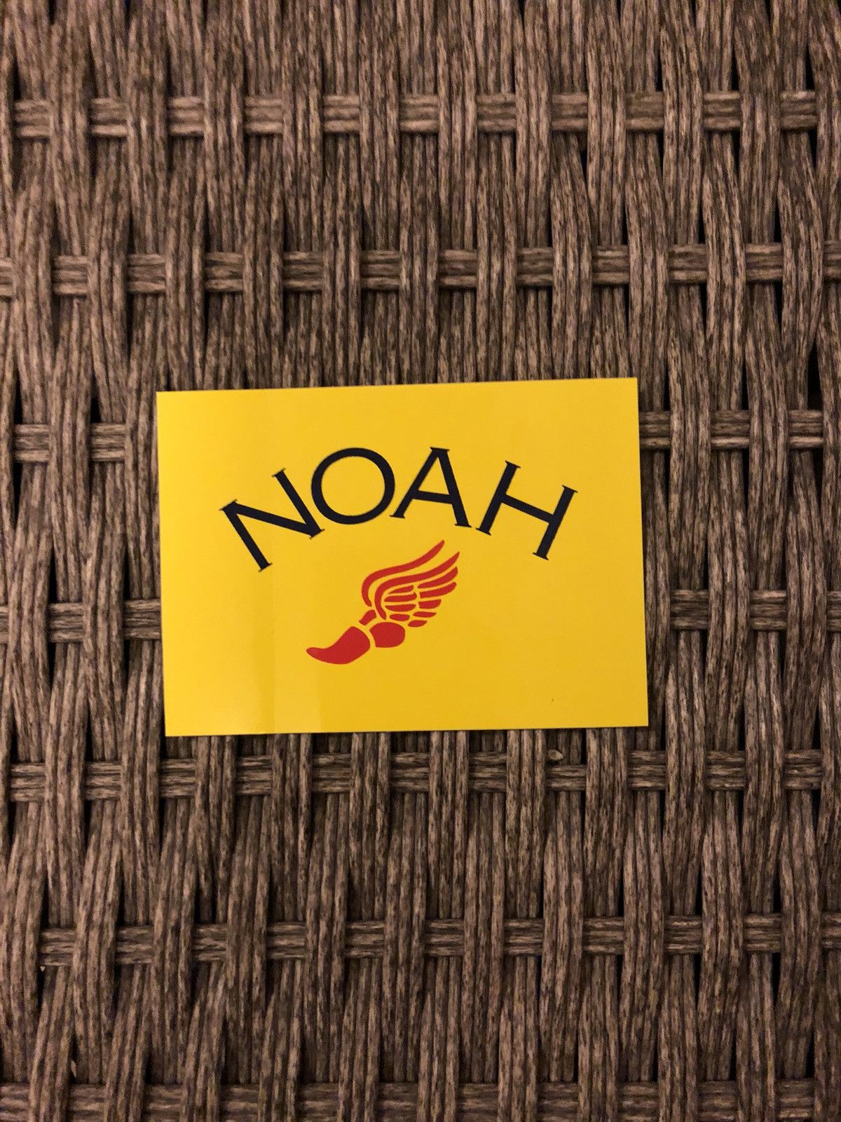 Noah Yellow Sticker | Grailed